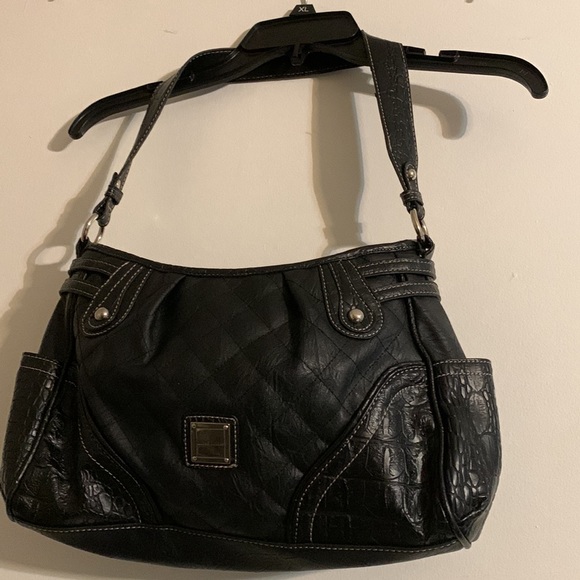 Alfred Dunner | Bags | Alfred Dunner Black Hobo Shoulder Bag | Poshmark